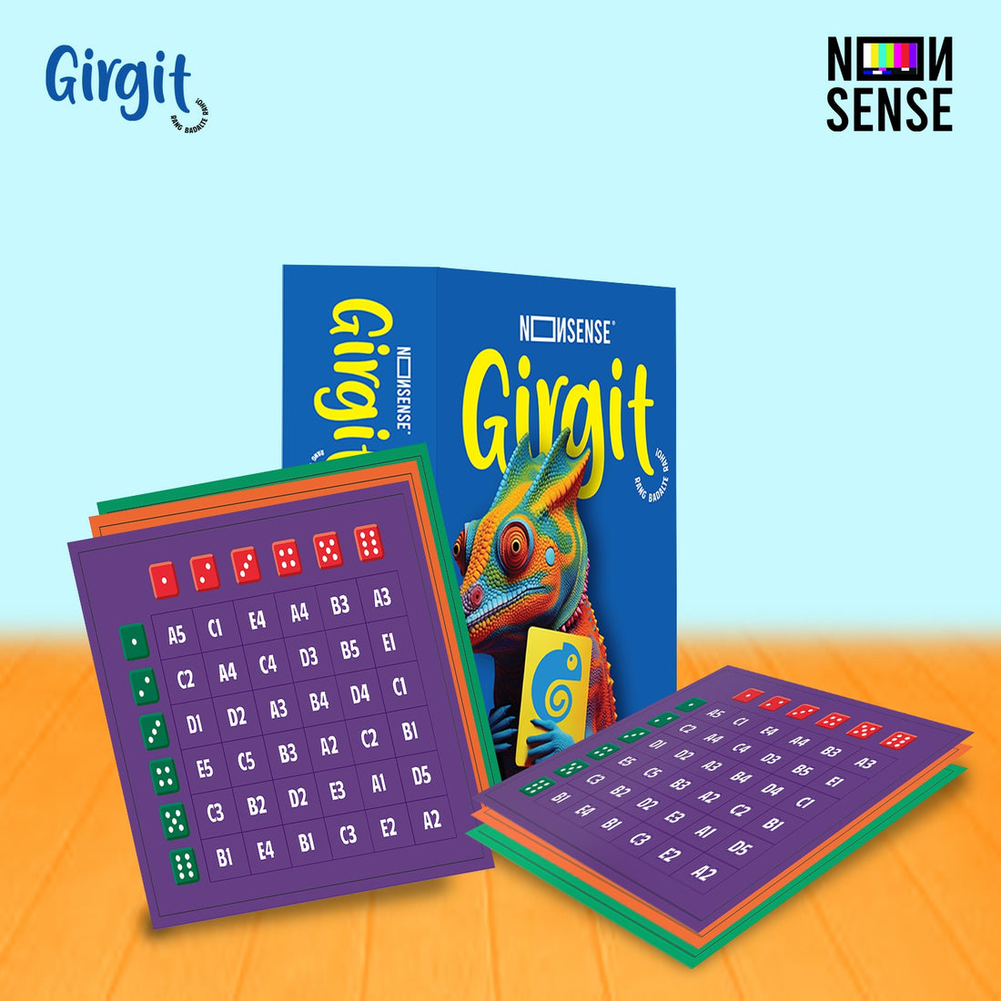 Nonsense GIRGIT - Catch the imposter(Girgit) Card Game – Nonsense Store