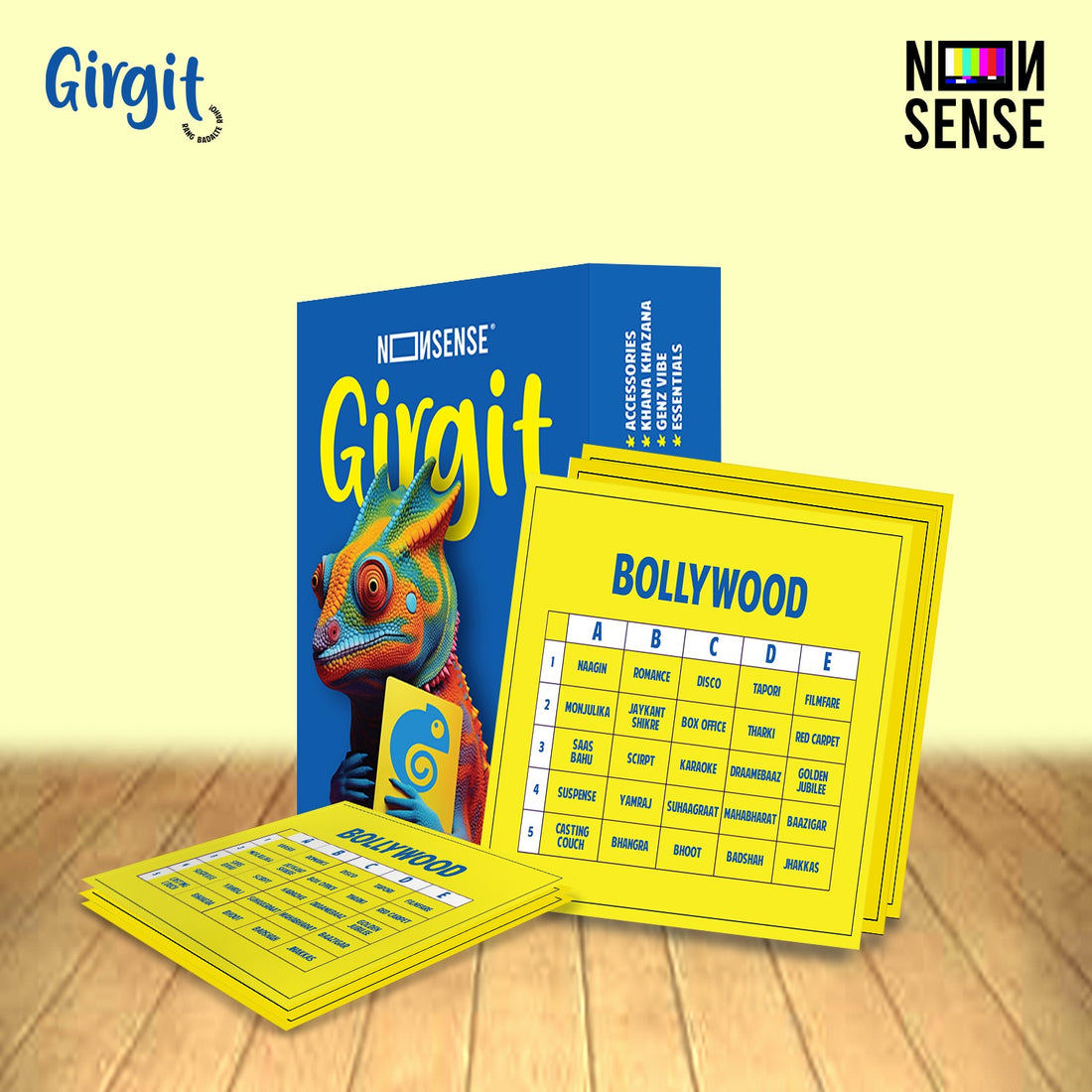 Nonsense GIRGIT - Catch the imposter(Girgit) Card Game – Nonsense Store
